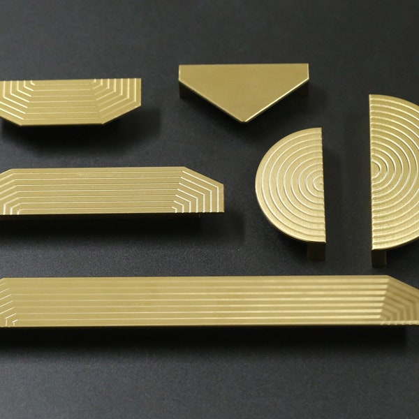 Triangle Drawer Pull - Etsy