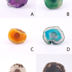 Unique Colorful Drawer Knobs/agate Drawer Pulls/cabinet Pulls/wardrobe Pull/ Home Knob /offices ...
