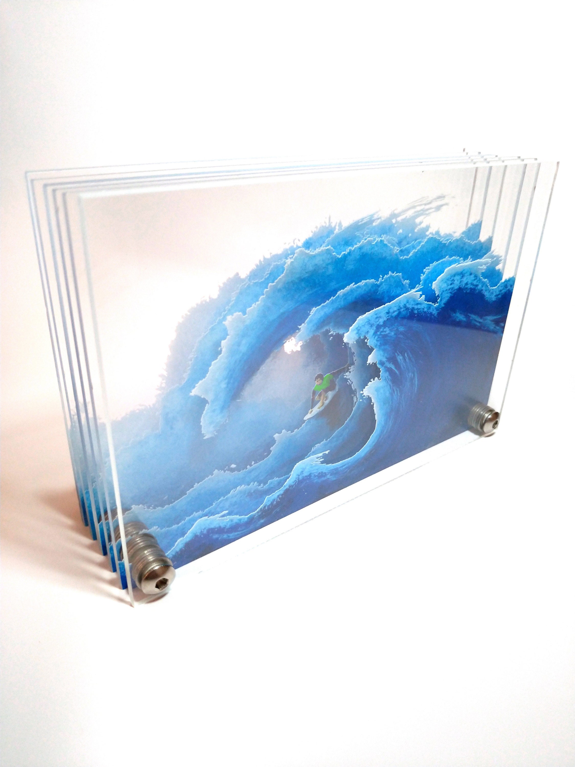 Layer Plexiglass Art Etsy