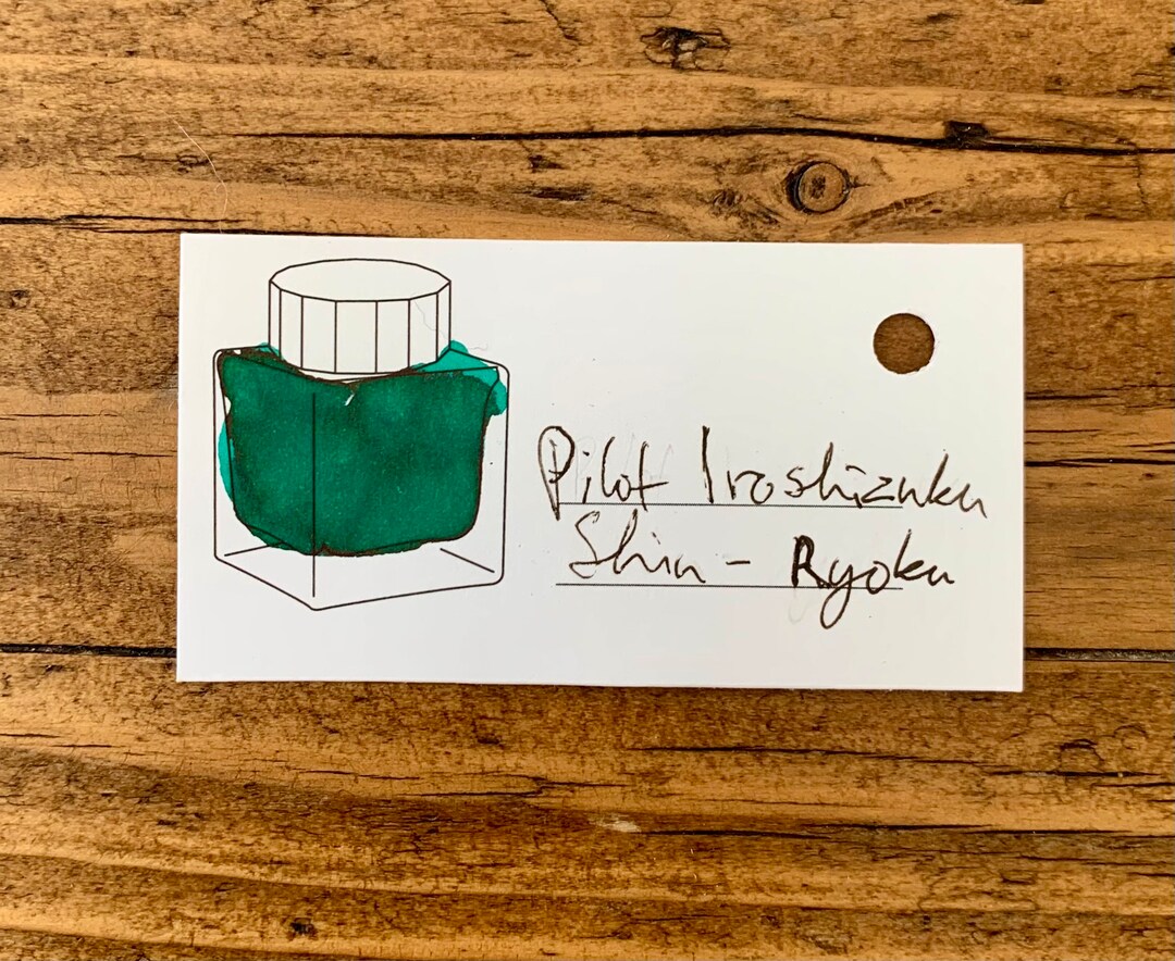 Pilot Iroshizuku Shin-ryoku 3ml Ink Sample - Etsy UK
