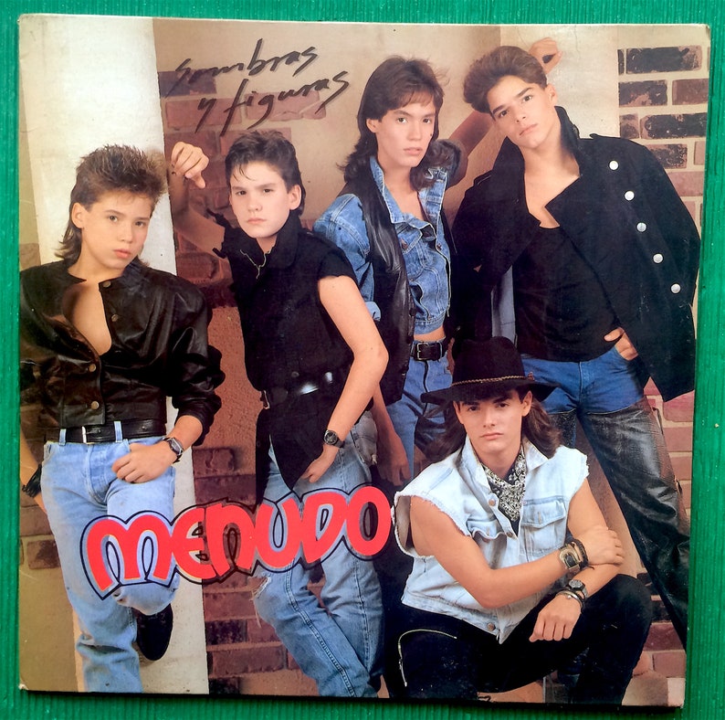 Menudo Vinyl Shadows and Figures Original LP Record 1988 Sonographic - Etsy
