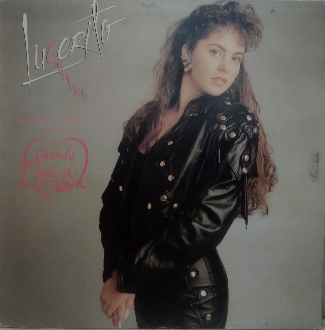 Lucerito Vinyl Lp Cuentame Disco Original 1989 Latin Music Ballads Pop ...