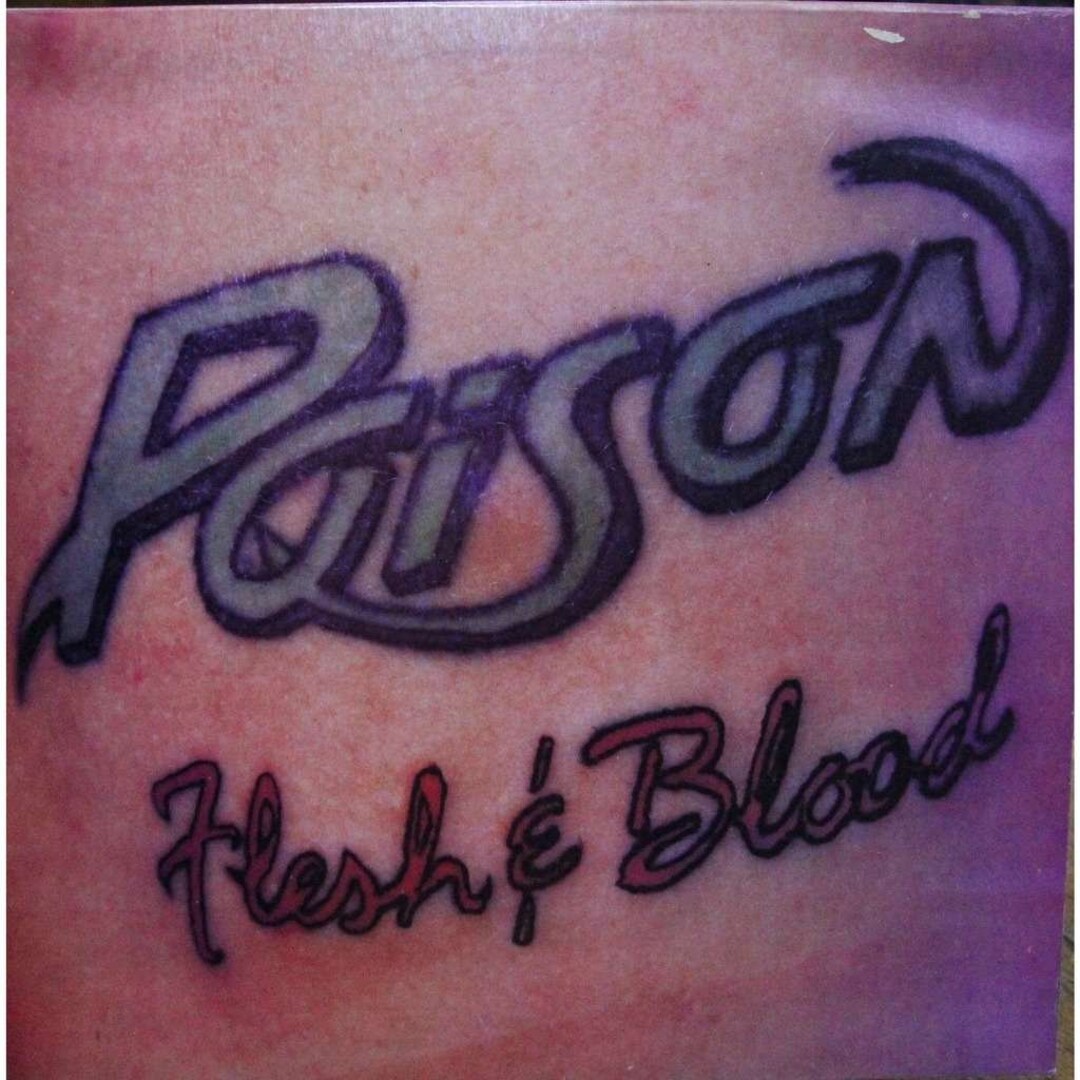 Poison Vinyl Flesh and Blood Special Latin American Edition Original LP ...