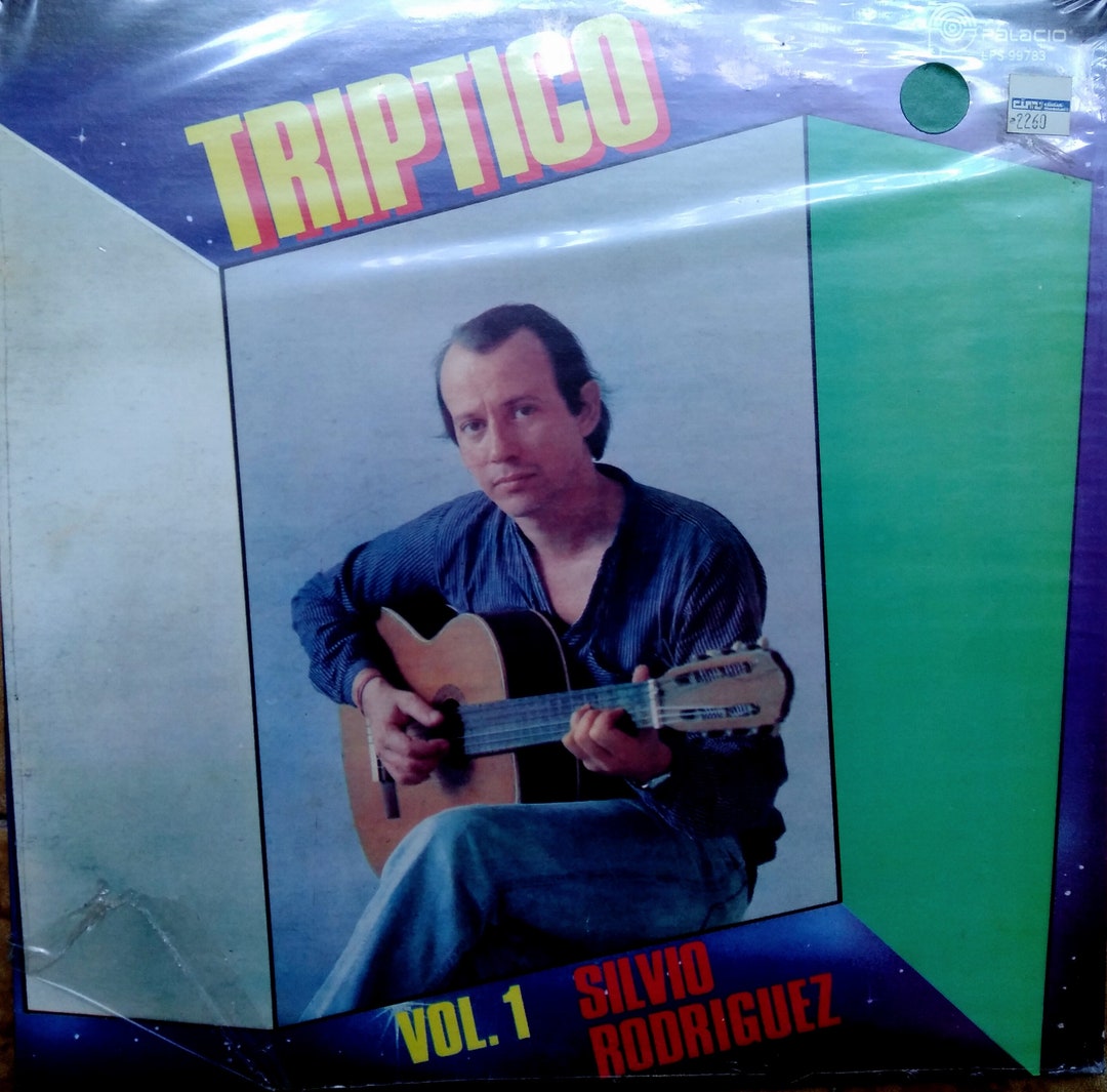 Silvio Rodriguez Vinyl Triptych Volume 1 Original Lp Record 1984 the ...