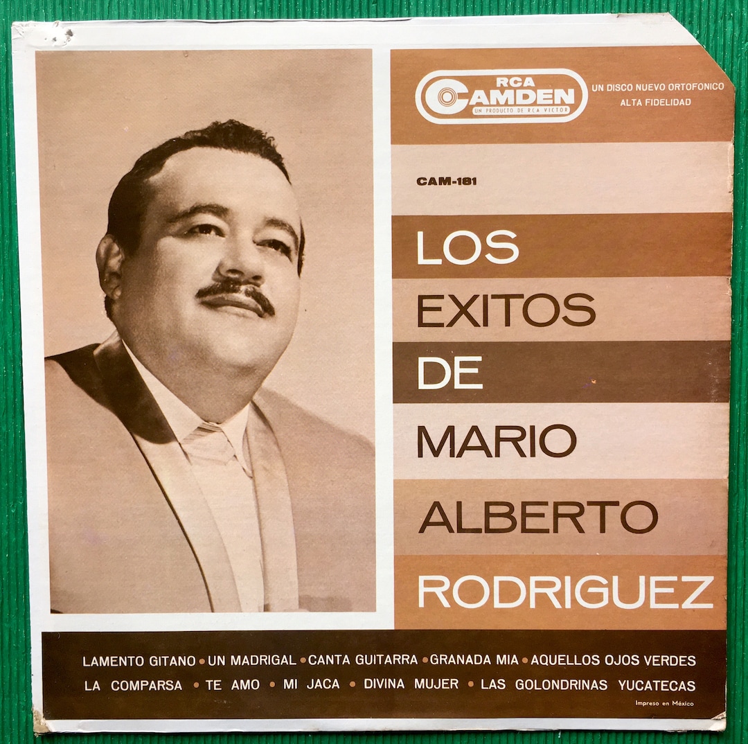 The Successes of Mario Alberto Rodríguez Vinyl Record Lp Original 1966 ...