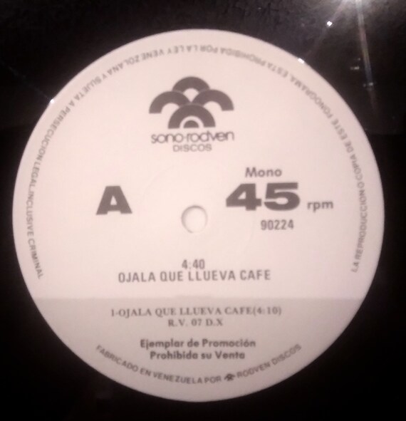 Ojala Que Llueva Cafe Album