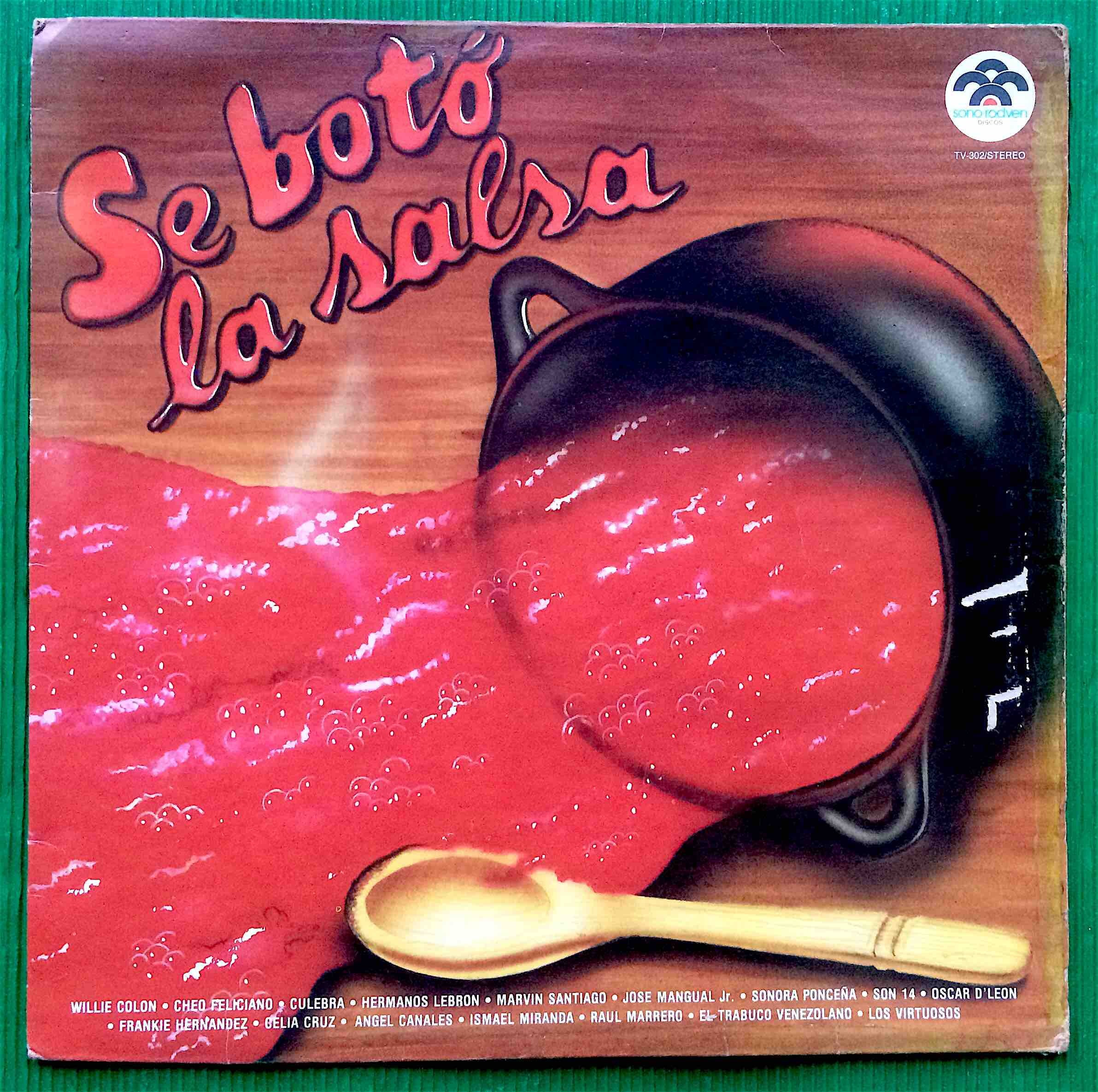 Salsa the Best Artists Lp Vinyl Se Boto La Salsa 1982 Angel Canales ...