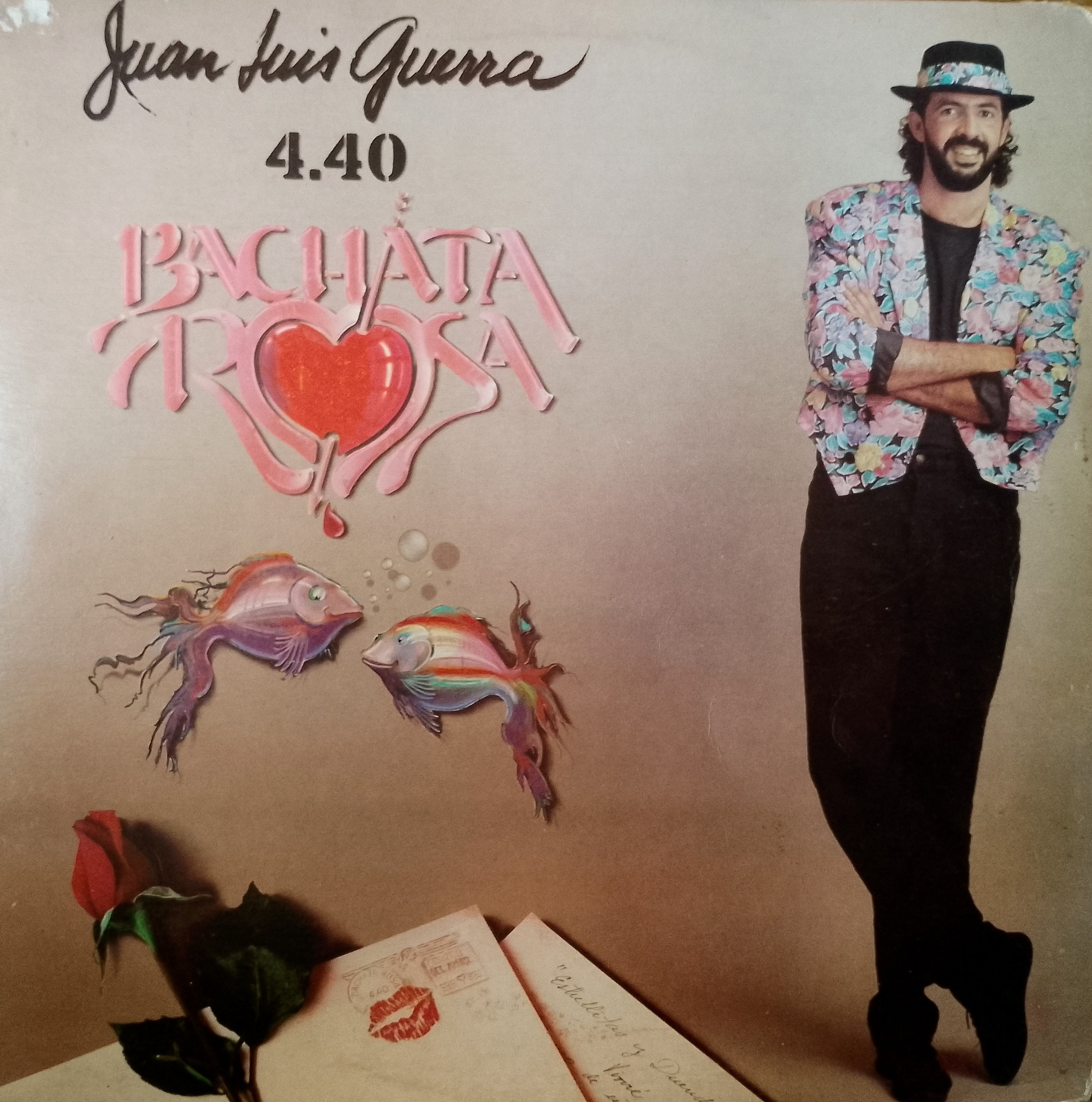 Bachata Rosa Vinyl Juan Luis Guerra Y 4.40 Album Lp 1990 the Best Music ...