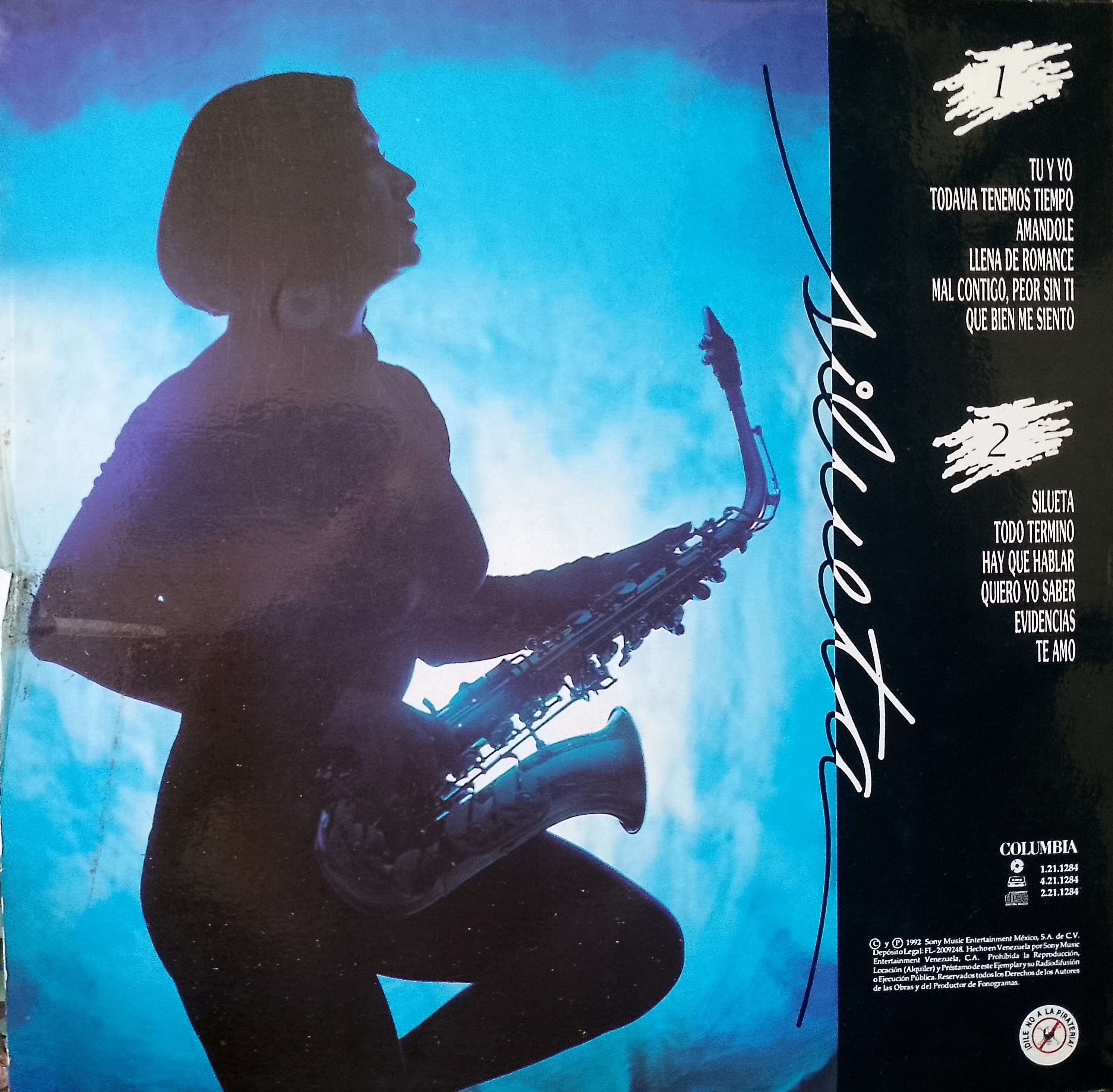 Ana Gabriel Vinyl Silhouette Original Lp Record 1992 Columbia Label - Etsy