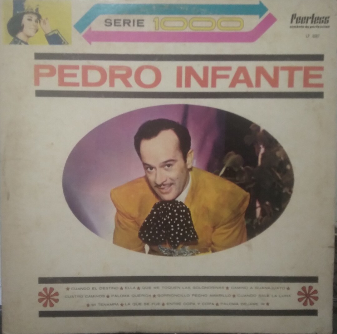 Pedro Infante Vinyl When Destiny Tribute Original LP Record 1974 ...