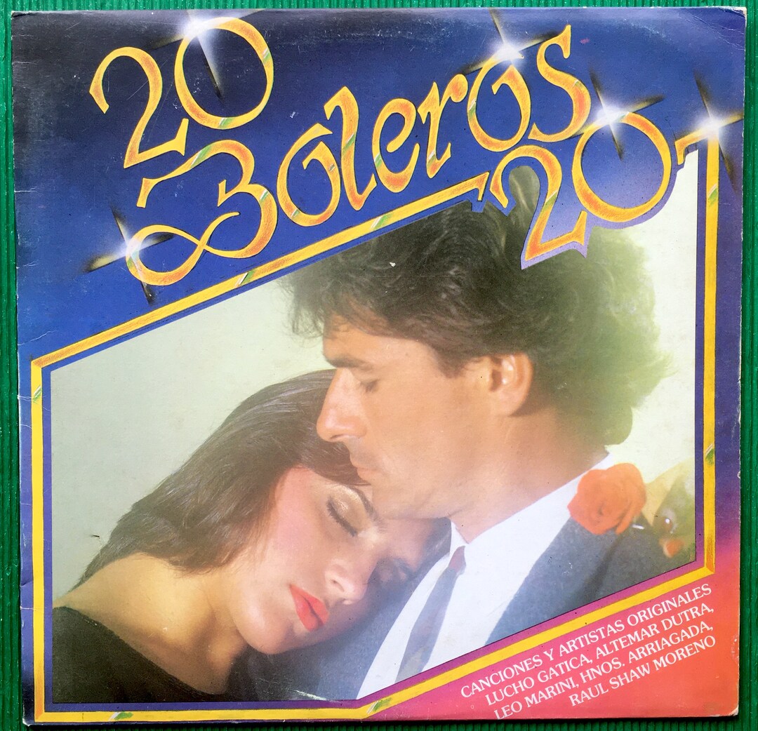 Los Ángeles Negros Lucho Gatica Altemar Dutra 20 Boleros Vinyl Various ...