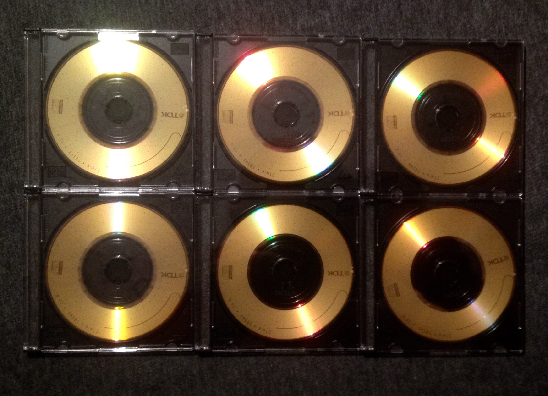 Mini CD-R TDK 7 Units Recordable 21 min. 185mb NEW | Etsy