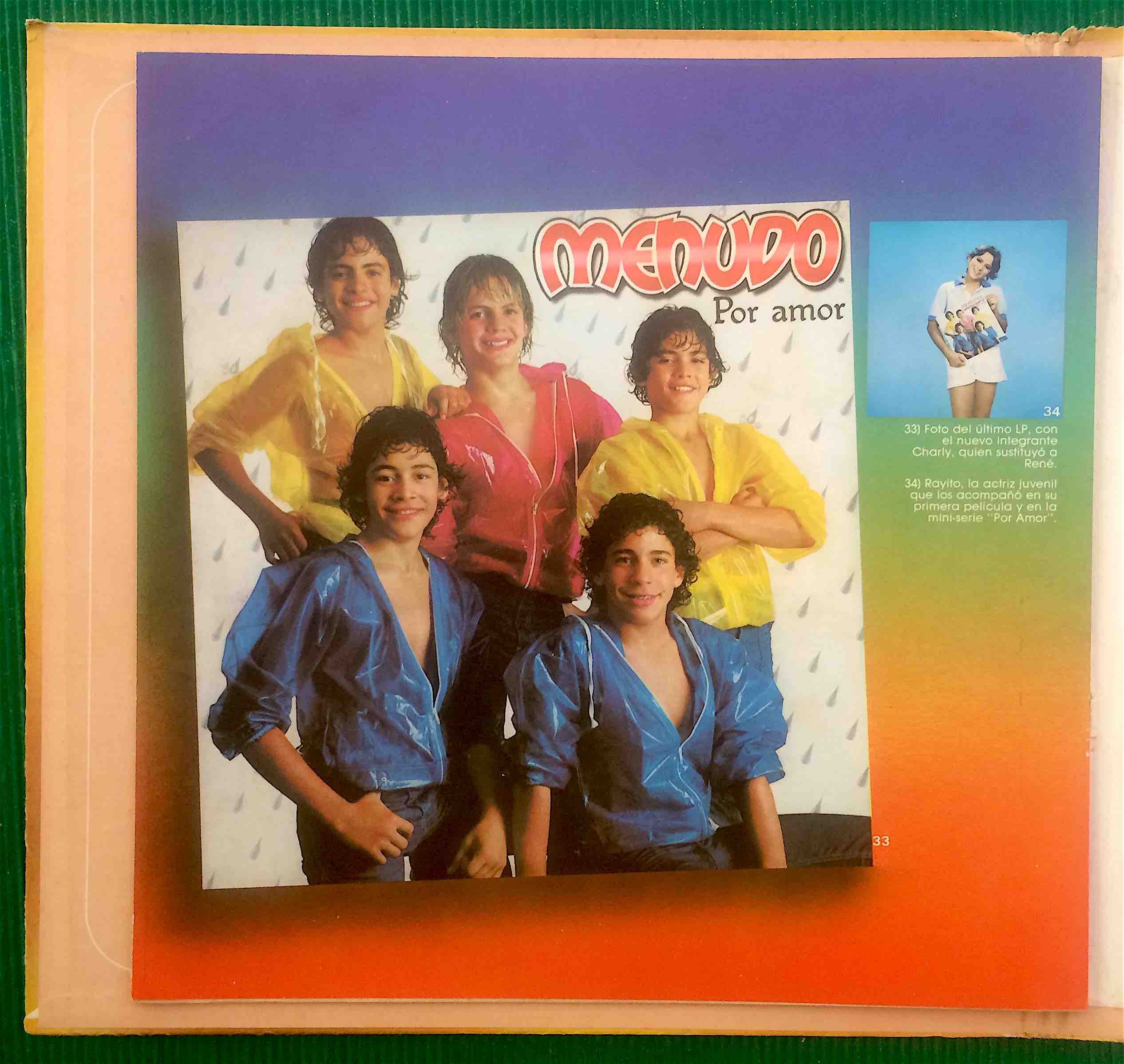 Menudo Vinyl Collection Contains the Complete Interior Book Original Lp ...