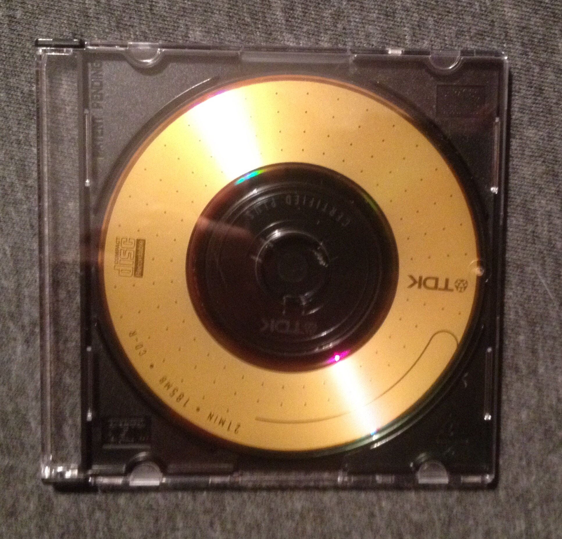 Mini CD-R TDK 7 Units Recordable 21 min. 185mb NEW | Etsy