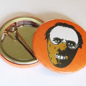 HALLOWEEN HORROR BADGES Set of 5 - Etsy