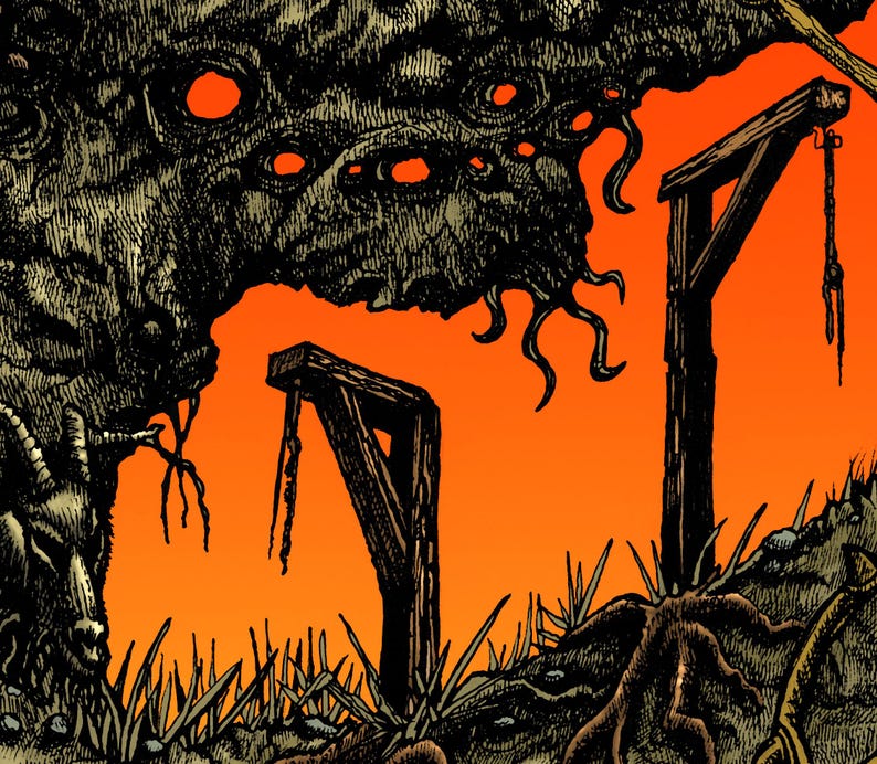 FOLK HORROR REDUX Colour Print A4 A3 - Etsy