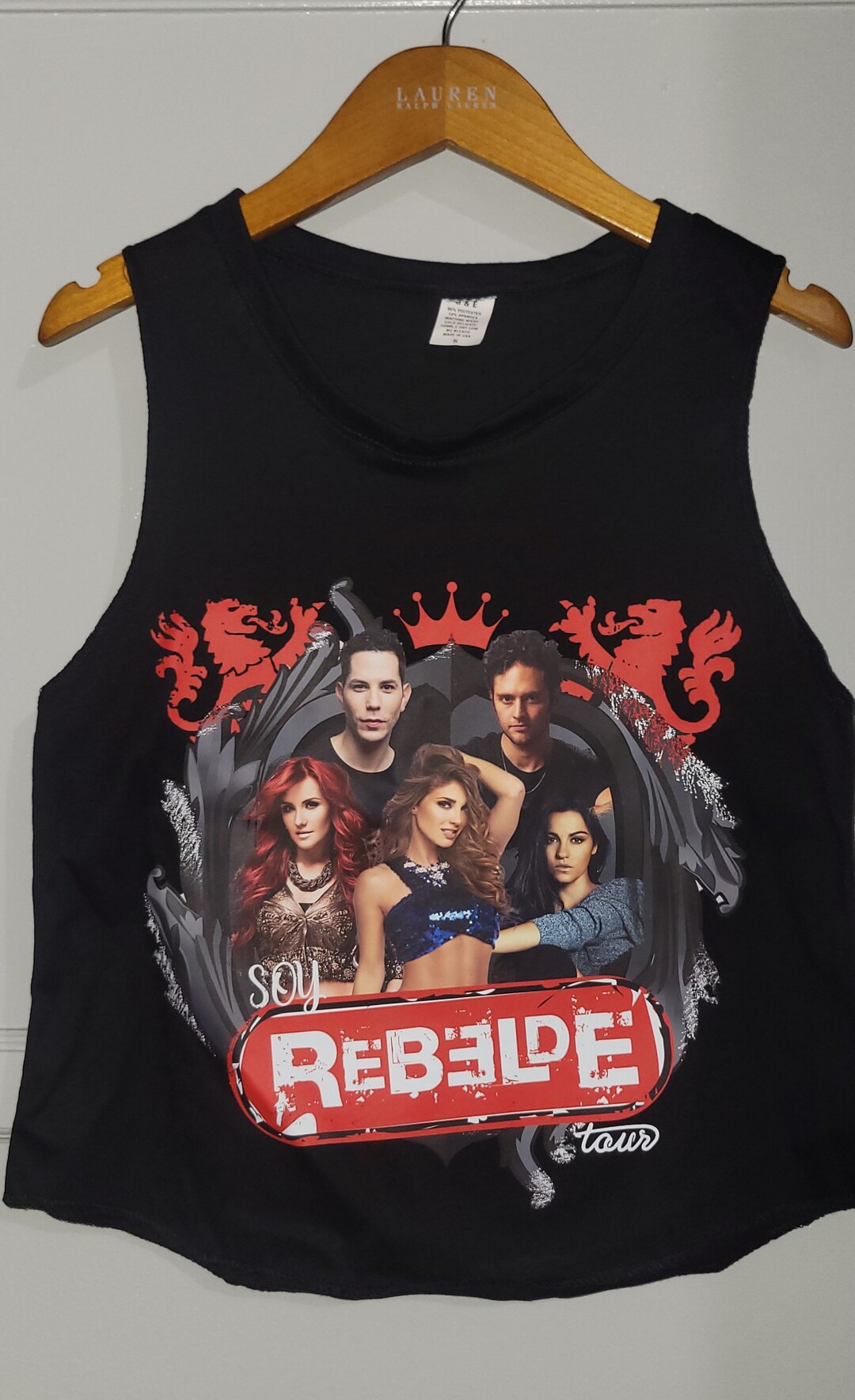 RBD Soy Rebelde Tour Playera Rbd Rebelde Shirt - Etsy