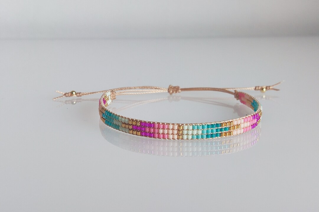 Bracelet / Unique Jewelry / Bohemian Accessory / Miyuki Bracelet ...