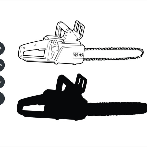 Chainsaw Svg - Etsy