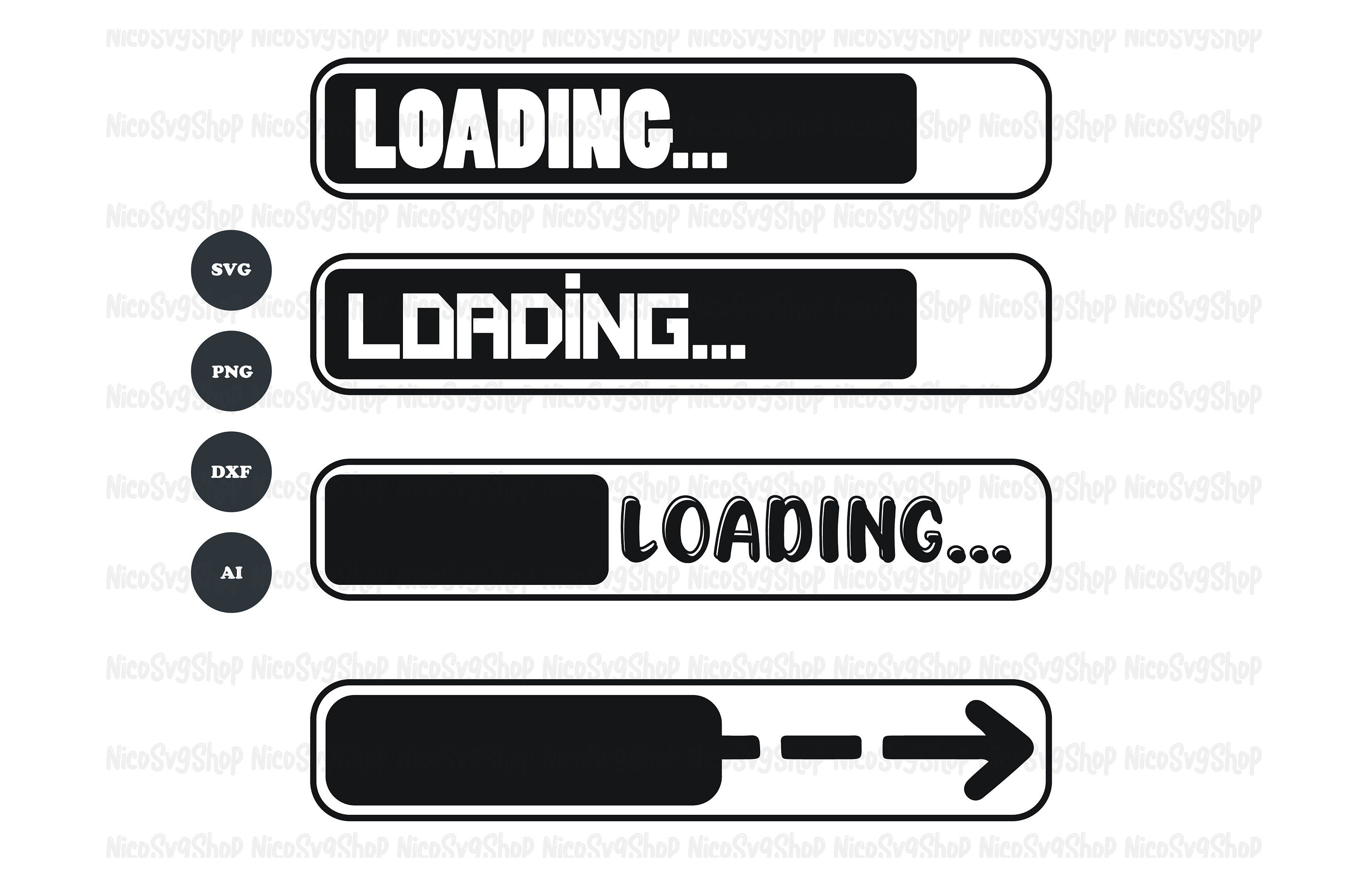 Loading SVG Bundle - Etsy