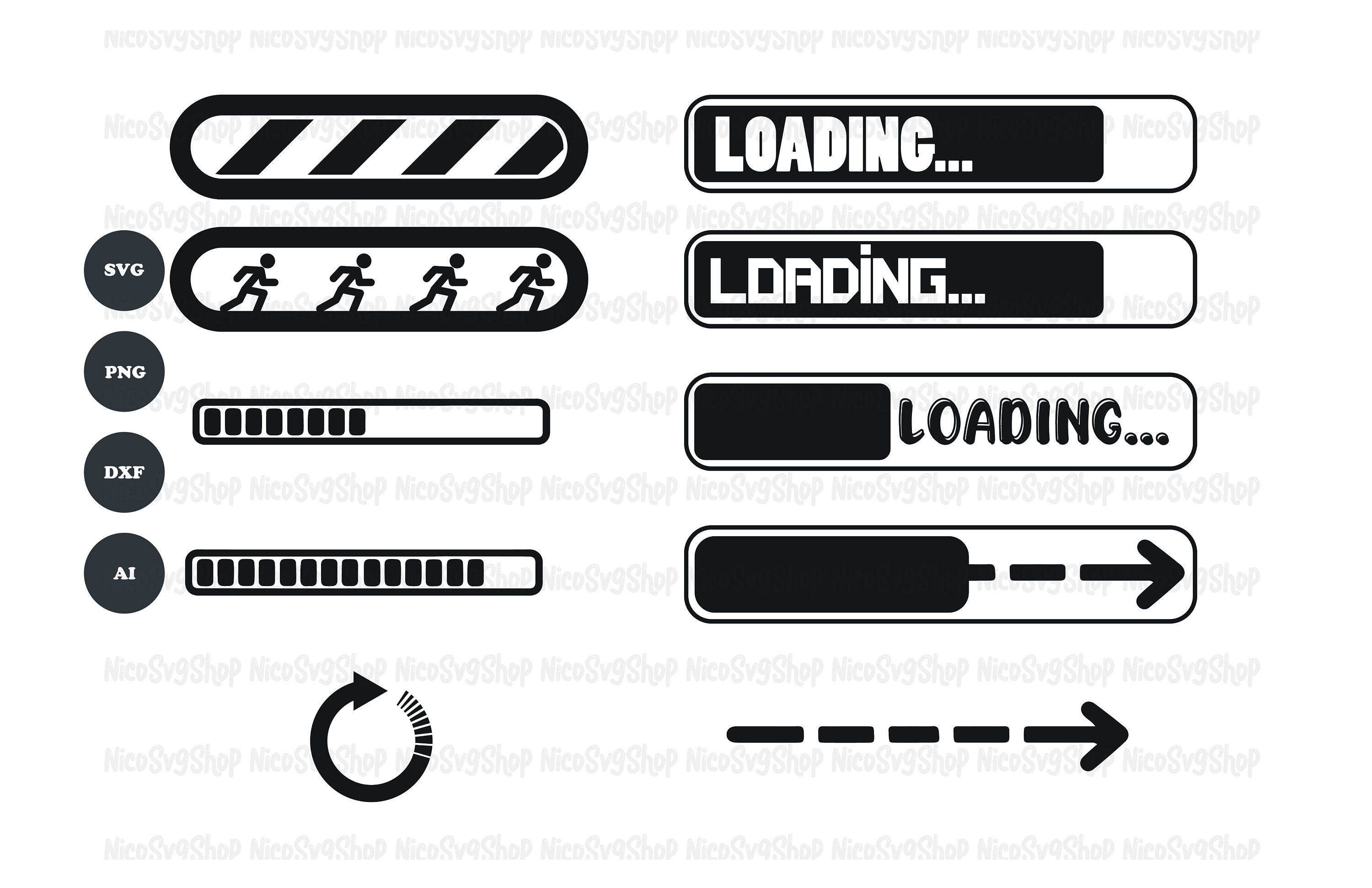 Loading SVG Bundle - Etsy