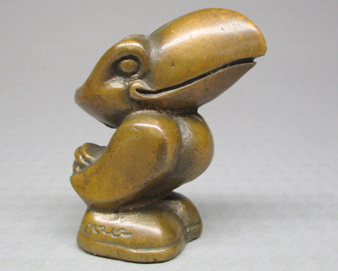 KU Kansas University Bronze Bird Jayhawk Figurine , Seems Like Solid ...
