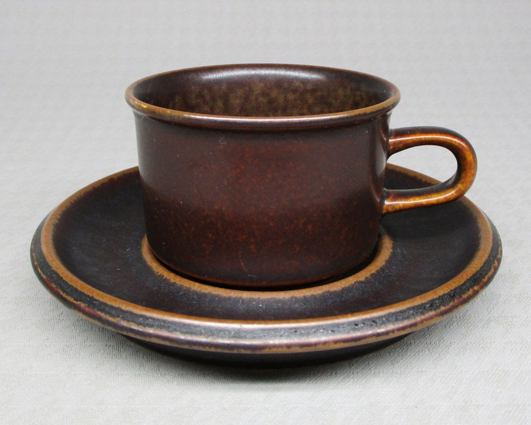 Arabia Ruska Demitasse Cup and Saucer (1206B) - Etsy