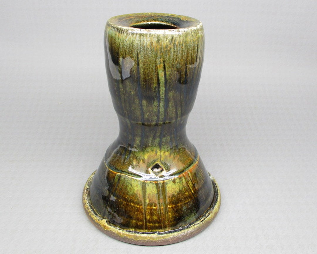 T ( Tim ) Sherman Pottery Vase , Numbered 7470 and Artist Mark , Square ...