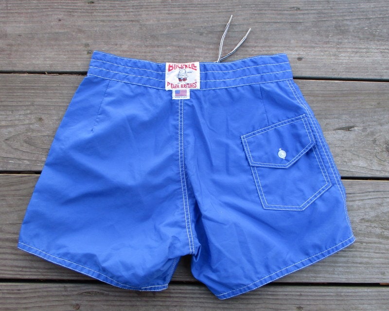 Birdwell Beach Britches Board Shorts Blue Exterior Turquoise Int Waist ...