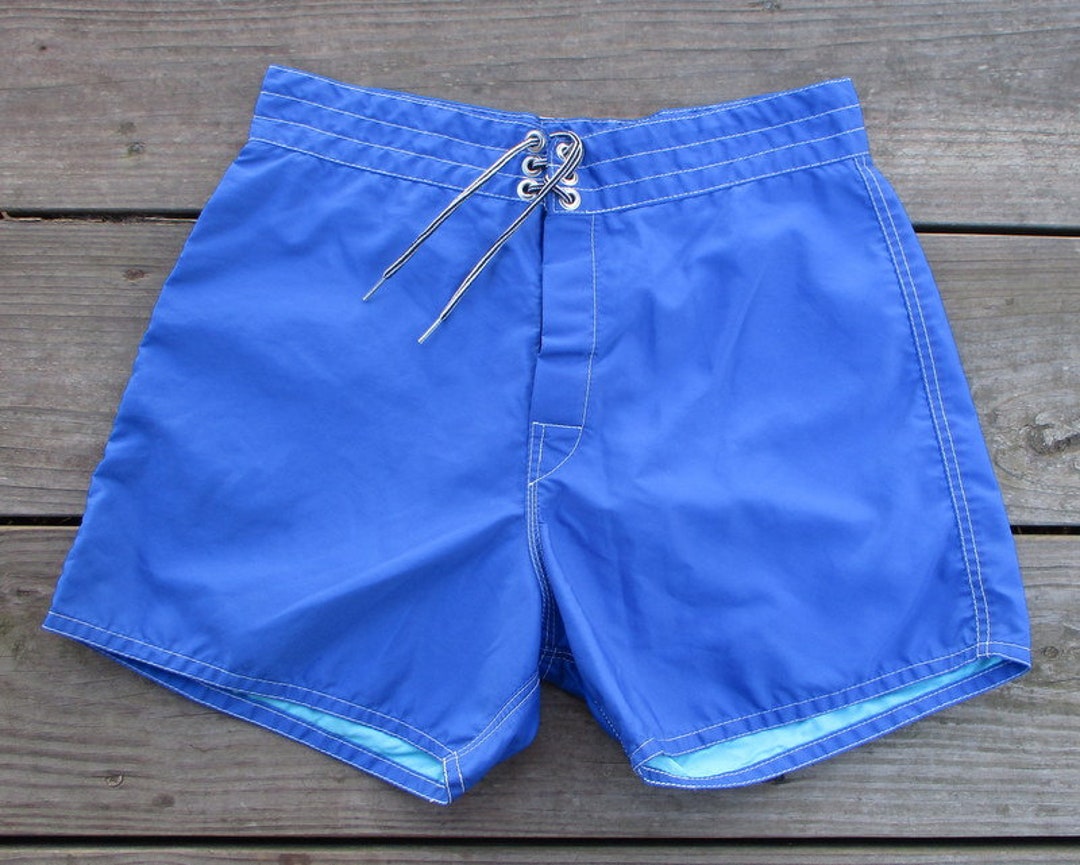 Birdwell Beach Britches Board Shorts Blue Exterior Turquoise Int Waist ...