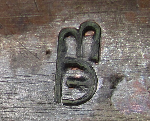 Mid century modern pin of deer , copper and brass , m… - Gem