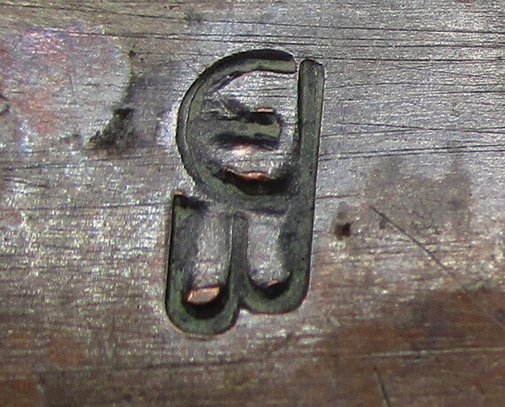 Mid century modern pin of deer , copper and brass , m… - Gem