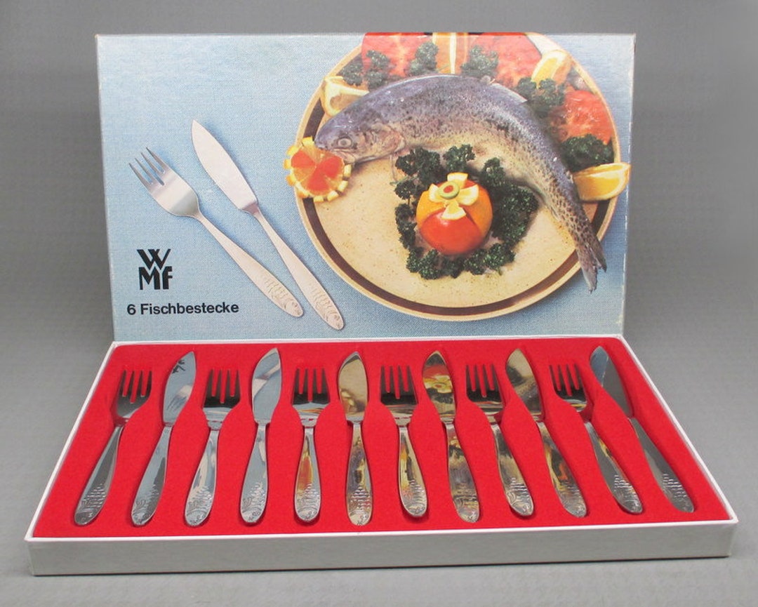 WMF Fischbestecke ( Fish Cutlery ) Stainless Steel Flatware in the ...