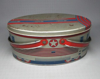 Railroad Lunch Box | Etsy