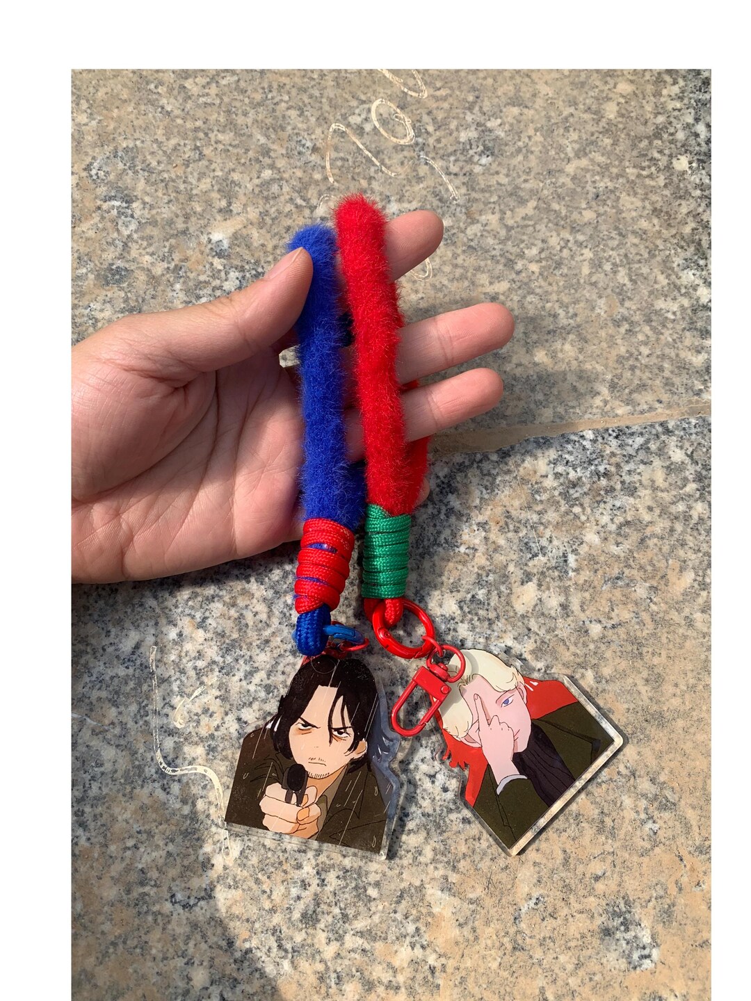 Tenma X Johan Anime Alternate Sides Keychain | Monster - Etsy