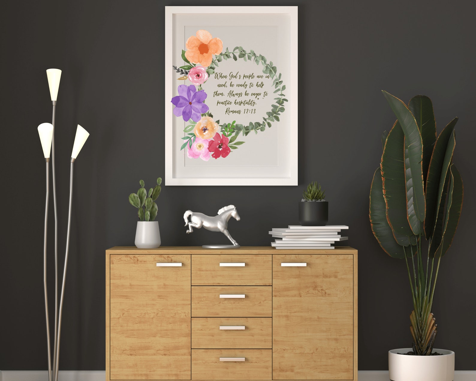 Scripture About Helping Others Christian Bible Verse Printable Wall ...