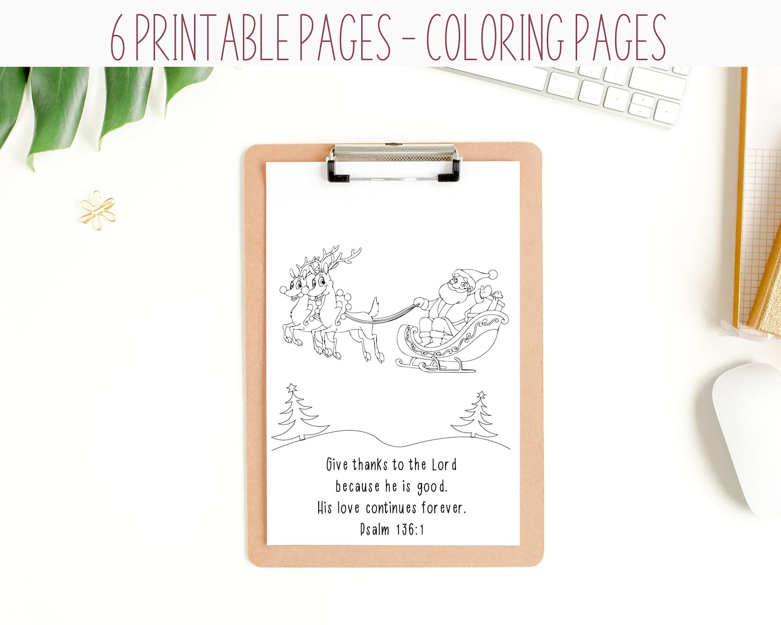 Christian Bible Verse Coloring Pages for Christmas With Scripture for ...