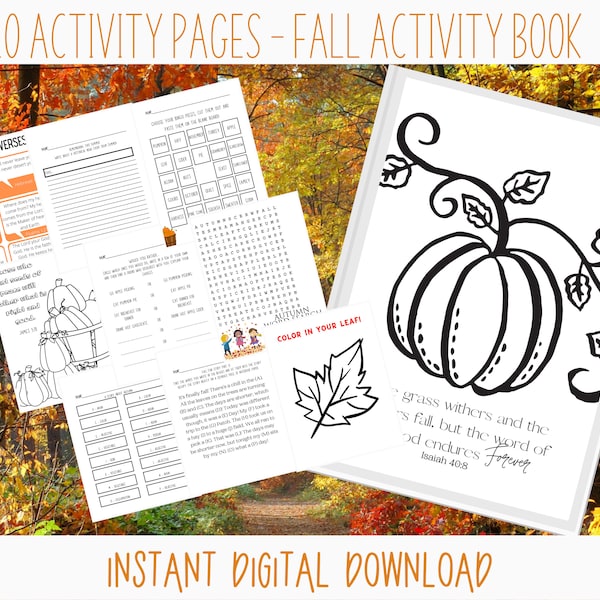 Christian Kids Workbook - Etsy