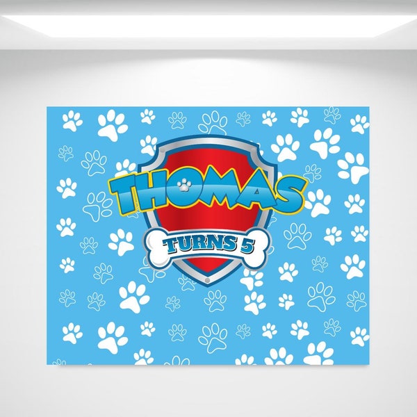 Paw Patrol Banner - Etsy