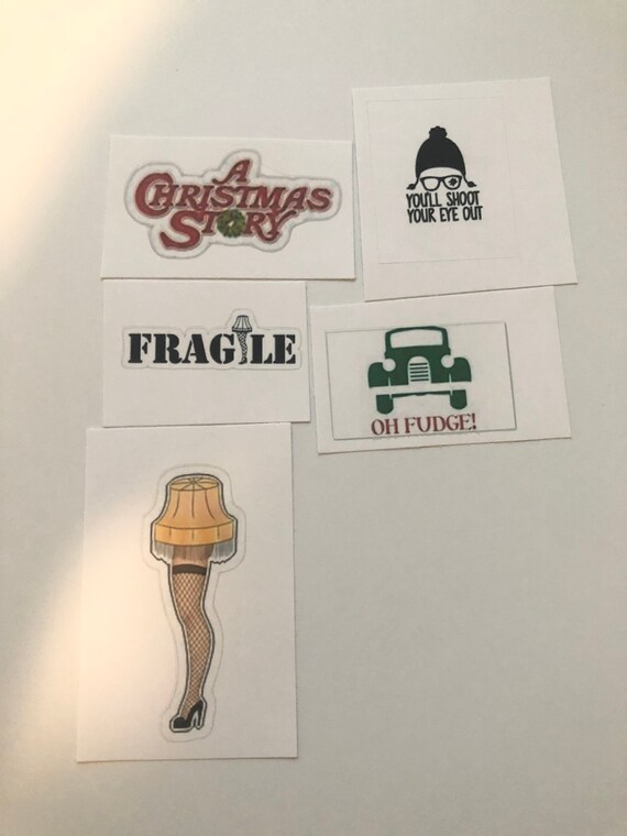 A Christmas Story Sticker Pack - Etsy