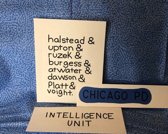 Chicago Pd Stickers - Etsy