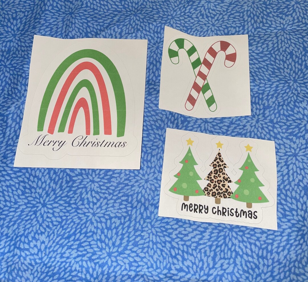 Christmas Sticker Pack - Etsy