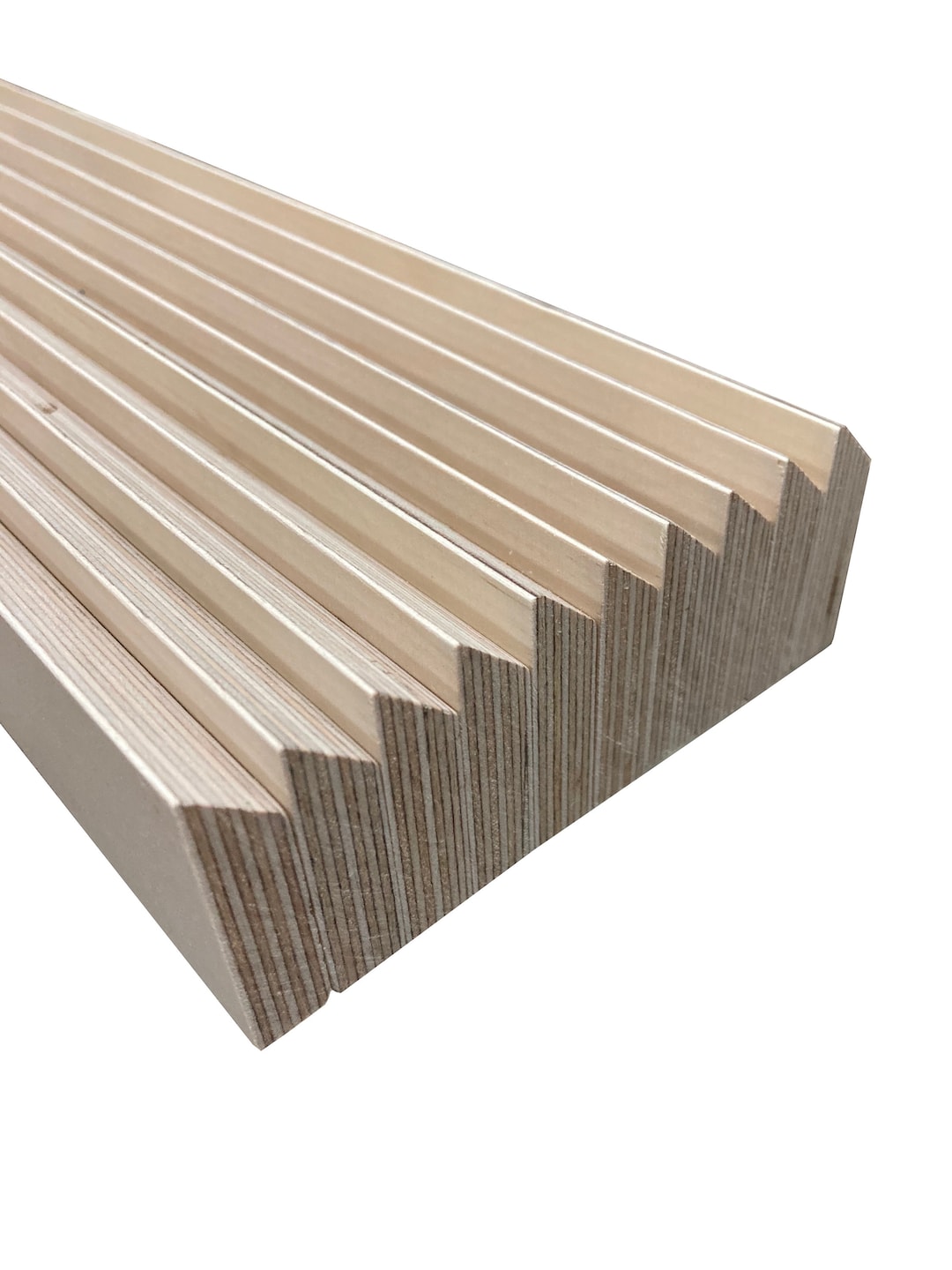 French Cleat Strips, Set of 10, Lengths Selectable, 12 Mm Thickness, 50 ...