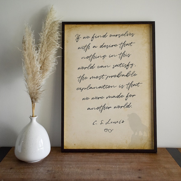 Cs Lewis Art - Etsy