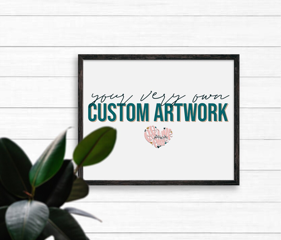 CUSTOM WALL ART, Custom Abstract Wall Art, Custom Design, Personalized ...