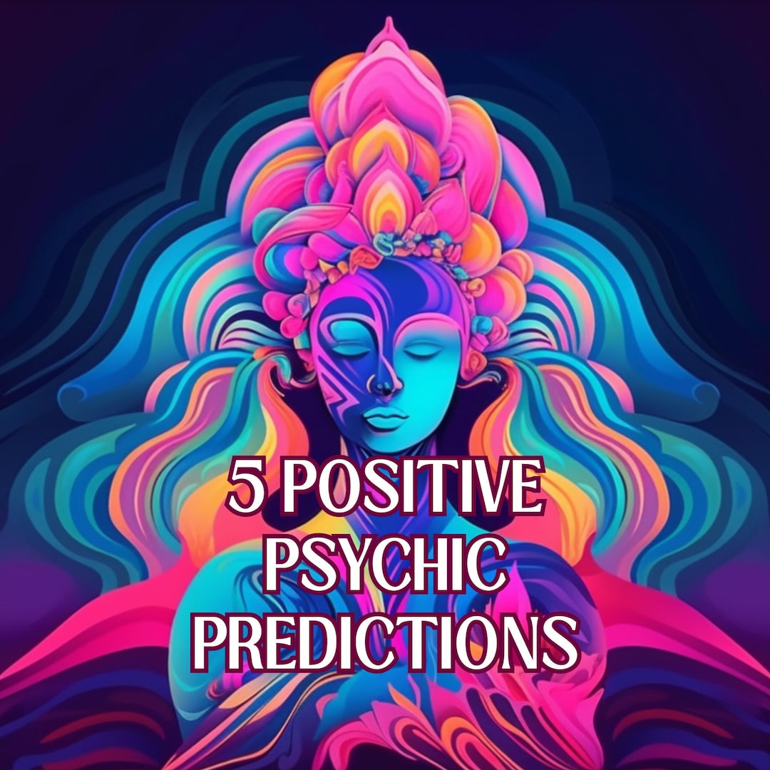 5 Positive Psychic Predictions, Tarot Reading - Etsy