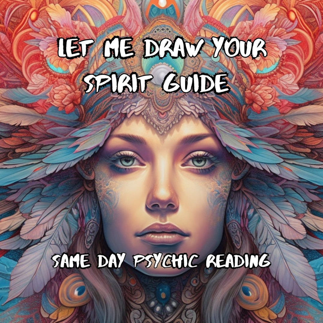 Spirit Guide Drawing Psychic Artist - I Will Draw Your Spirit Guide 12H ...