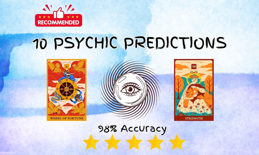10 Future Psychic Predictions, Tarot Reading - Etsy