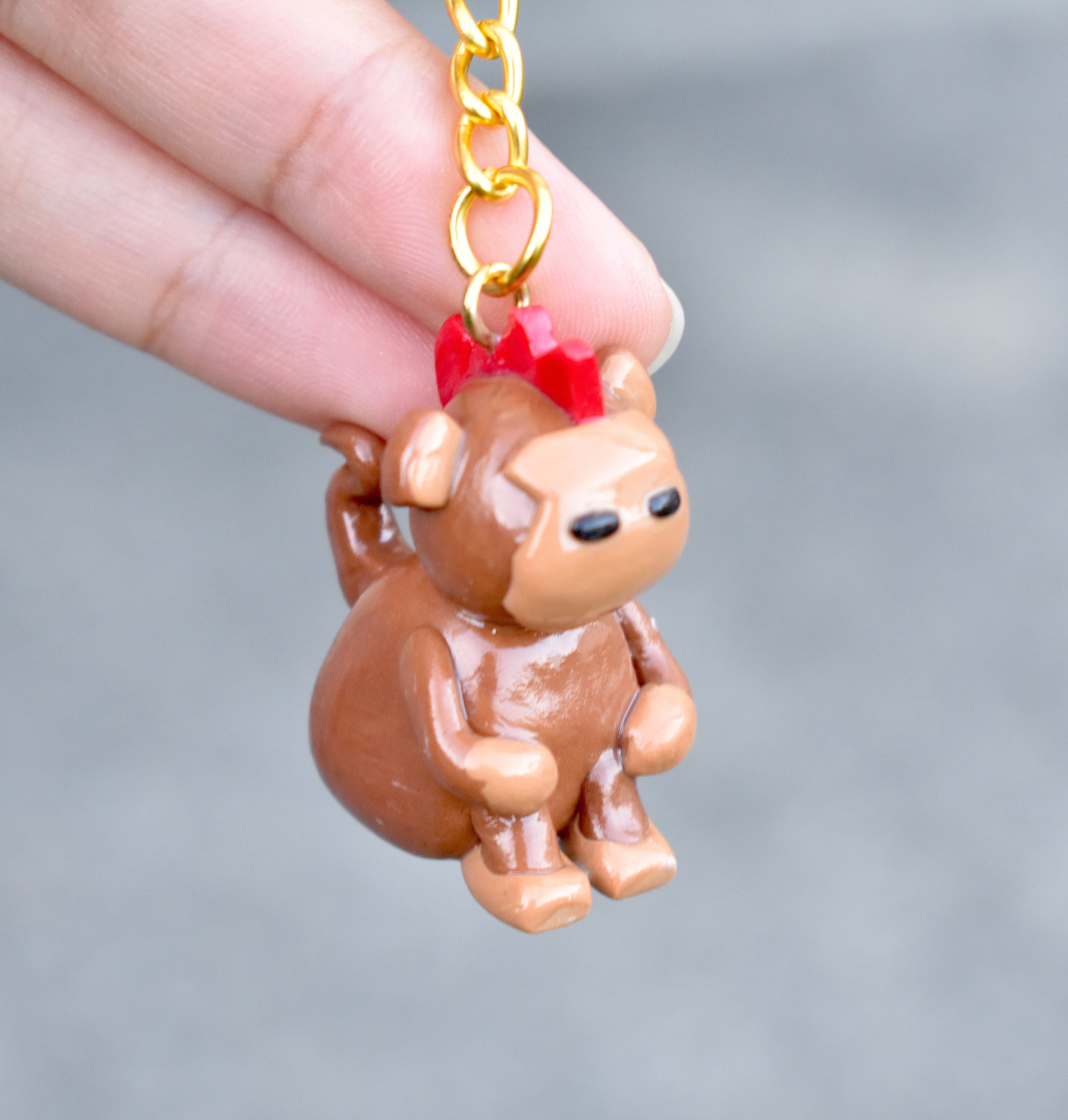 Runescape Wise Old Man Monkey Genie Character Keychain Charm Figure and ...