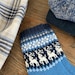 Winter Deer Socks - Pdf Knitting Pattern Colorwork, Winter Fair Isle ...